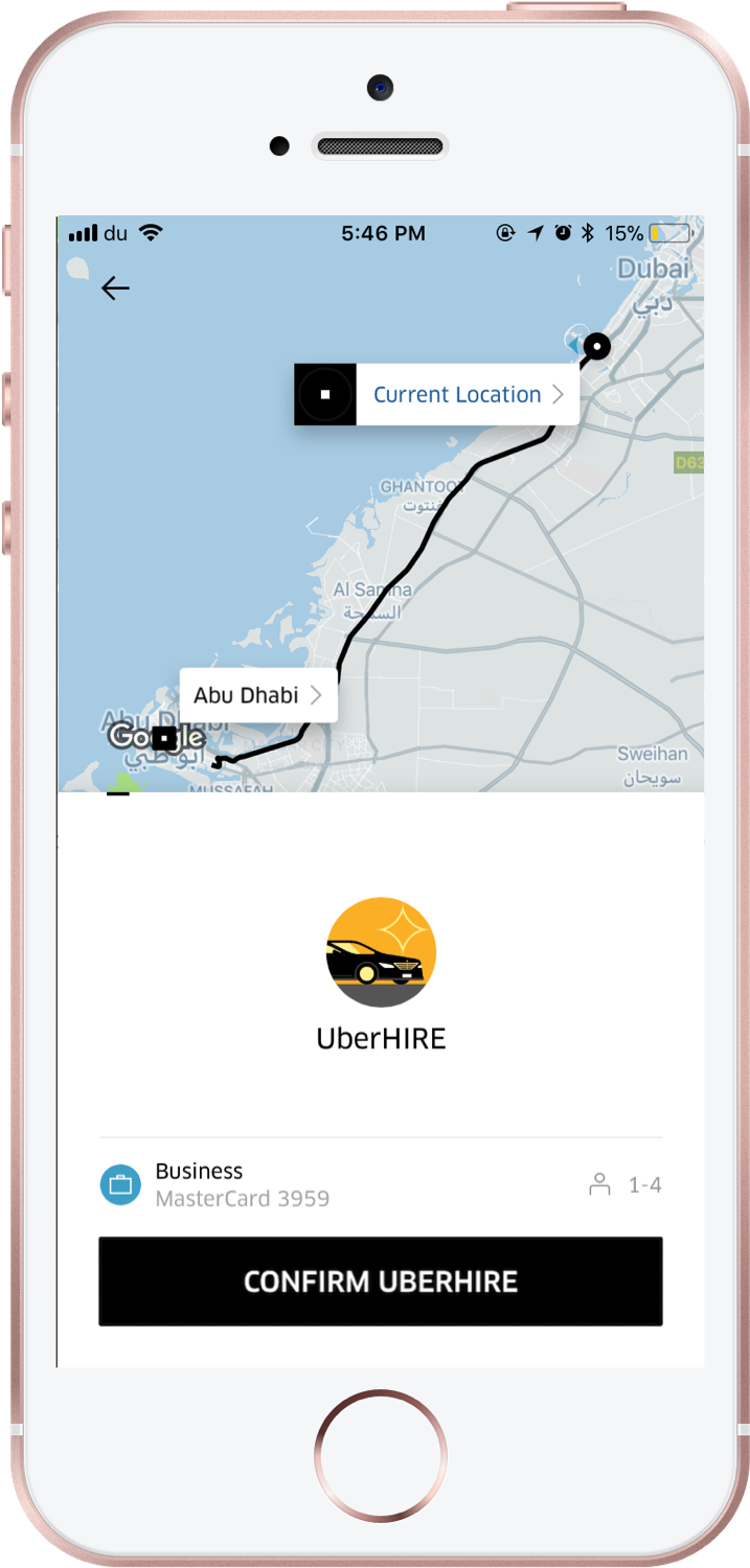 Download How It Works - Confirm Booking Uber Screen PNG Image with No Background - PNGkey.com