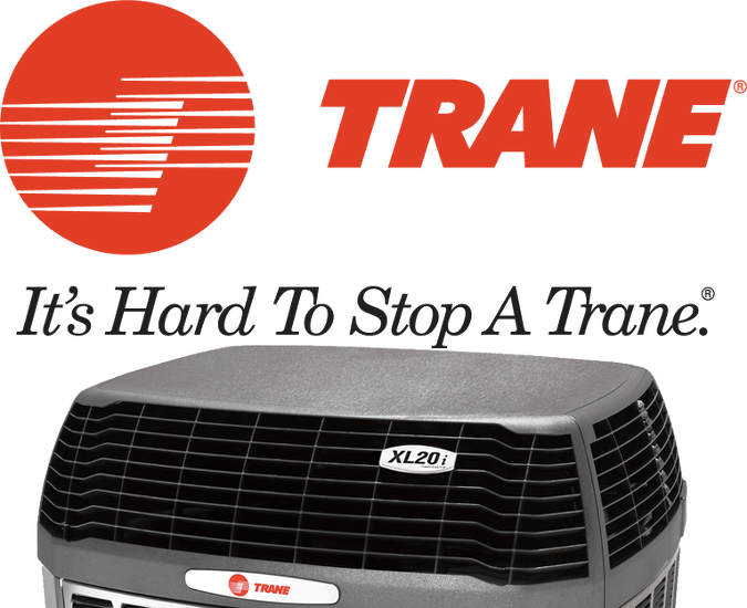 Download Trane Logo With Air Conditioner - Trane Air Conditioner PNG ...