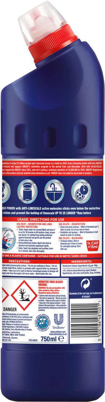 Download Domestos PNG Image with No Background - PNGkey.com