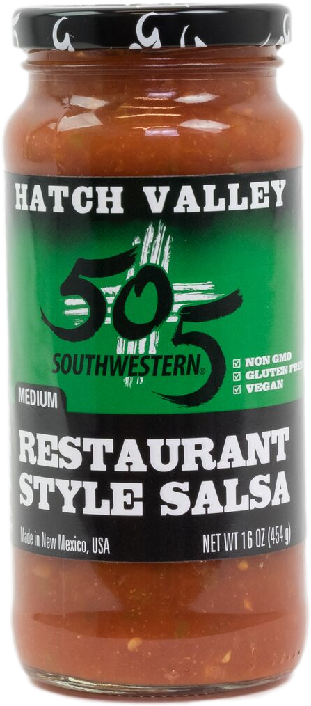 Download Hatch Valley Green Chile Restaurant Style Salsa 16oz - 505 ...