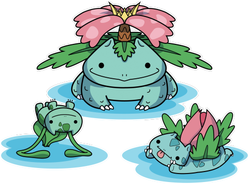 Download Art Tumblr Derpy Family - Derpy Venusaur PNG Image with No ...