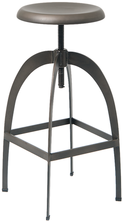 Download Indoor Industrial Steel Bar Stool With Archway Legs - Lpd ...