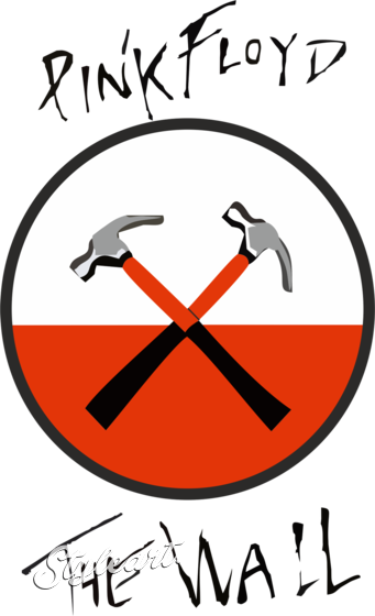 Pink Floyd The Wall Logo C.1999 Pink Floyd "The Wall" T Shirt Made By