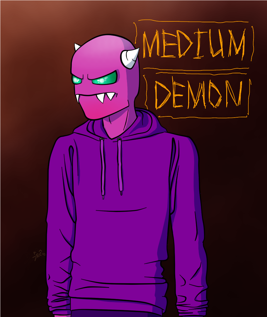 Download My Second Geometry Dash - Demons De Geometry Dash PNG Image ...