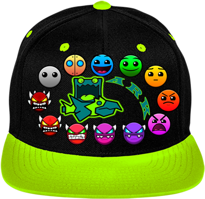 Download Geometry Dash Hat - Baseball Cap PNG Image with No Background ...