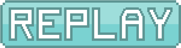 Replay Button - Play Again Button Pixel - Free Transparent PNG Download ...