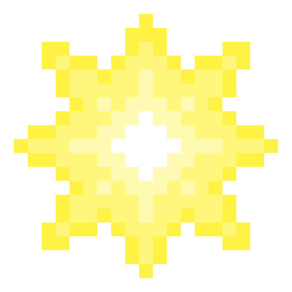 Sun Pixel Art From The Basic Pack Of Picroad - Pixel Sun - Free ...