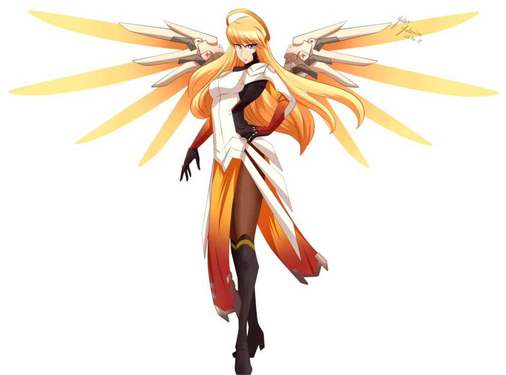 Download Mercy Overwatch Png Vector - Mercy Transparent Overwatch ...