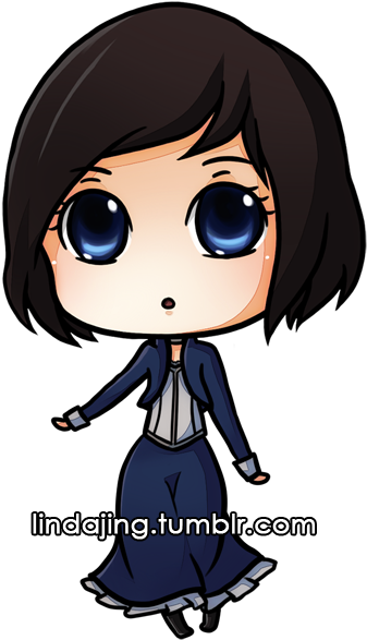 Elizabeth By Lindajing - Bioshock Infinite Elizabeth Chibi - Free ...