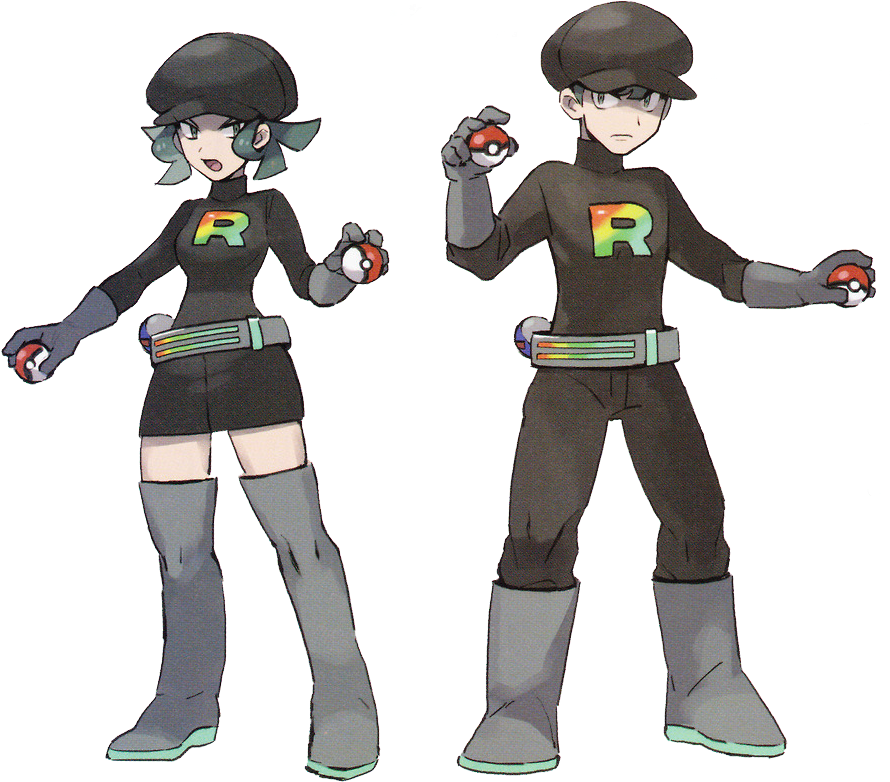 Download Jesse & James As The Pokémon Newcomer - Team Rainbow Rocket ...