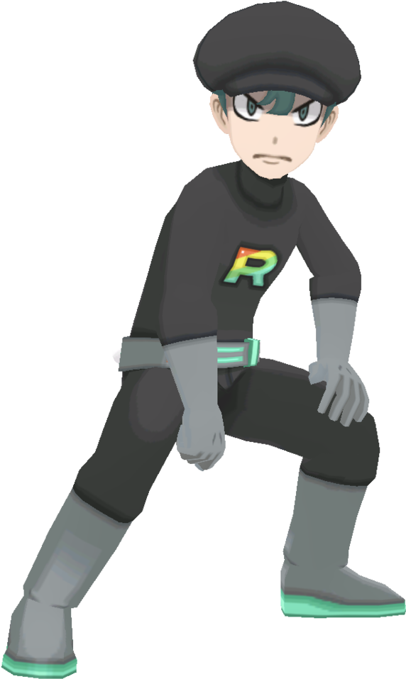 Team Rainbow Rocket Grunt - Free Transparent PNG Download - PNGkey