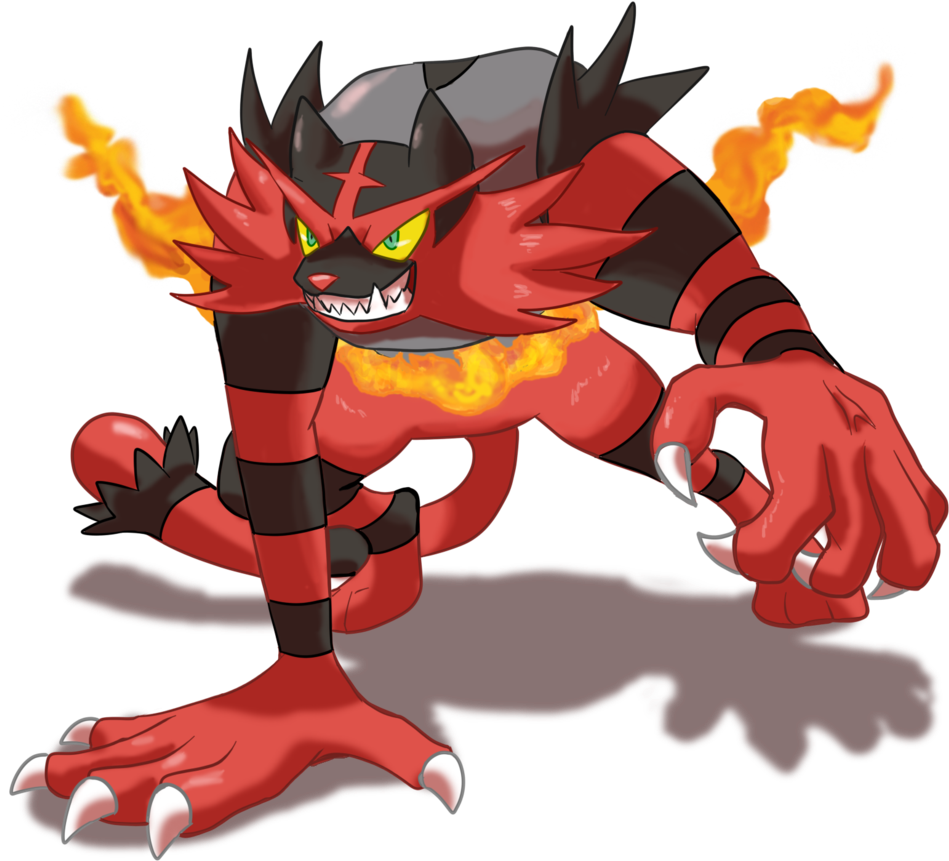 Incineroar By Shinyscyther-dams84k - Super Smash Bros Ultimate Leak ...