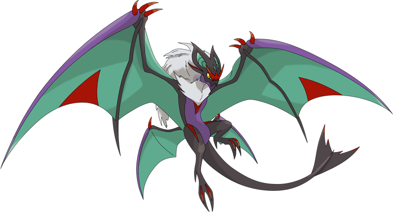 Pokemon Noivern Mega Evolution - Free Transparent PNG Download - PNGkey