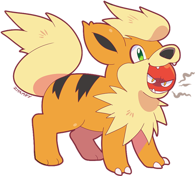 Art Pokemon Voltorb Growlithe Art - Ball - Free Transparent PNG ...