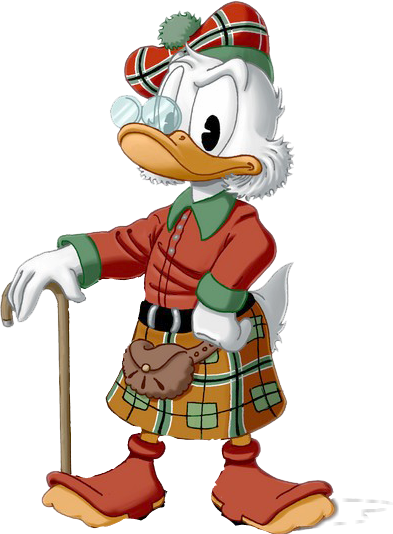 Stooge Sticker - Scrooge Mc Duck - Free Transparent PNG Download - PNGkey