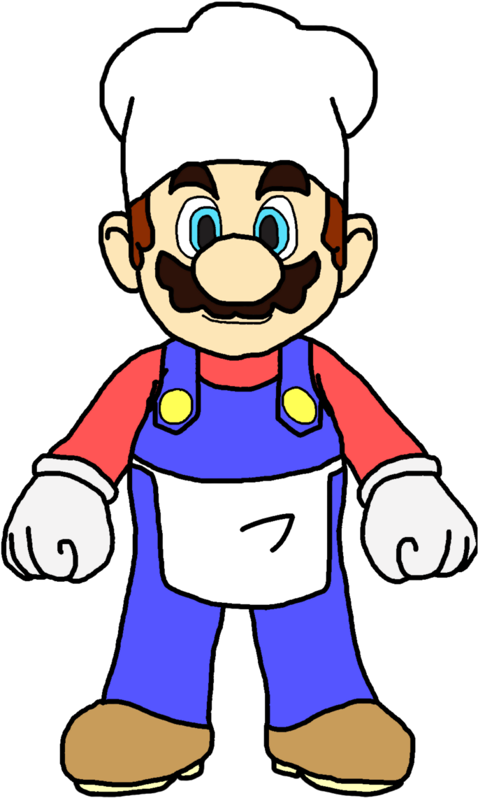 Mario Cooking Cliparts - Super Mario Cook - Free Transparent PNG ...