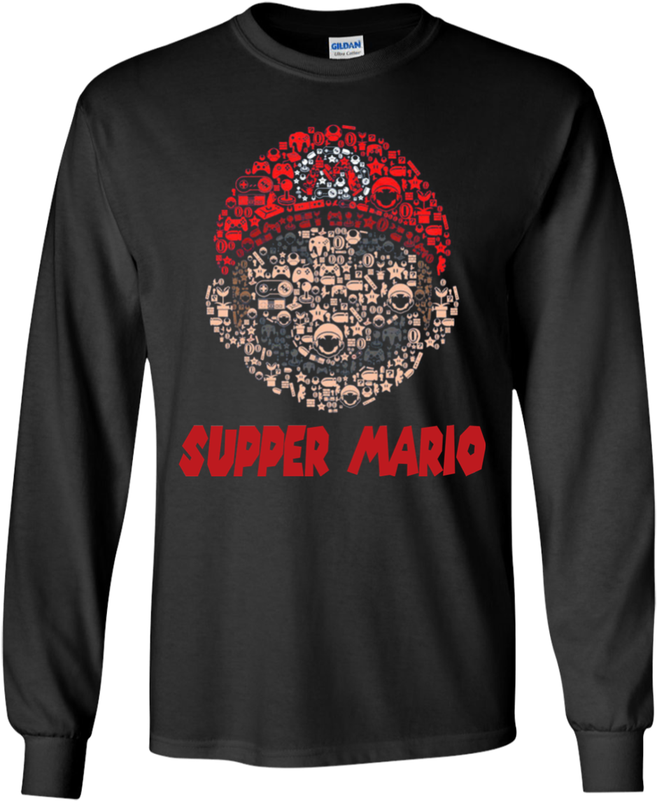 Download Mario Head Brothers Retro Gaming Parody Shaped Mashup - Mickey ...