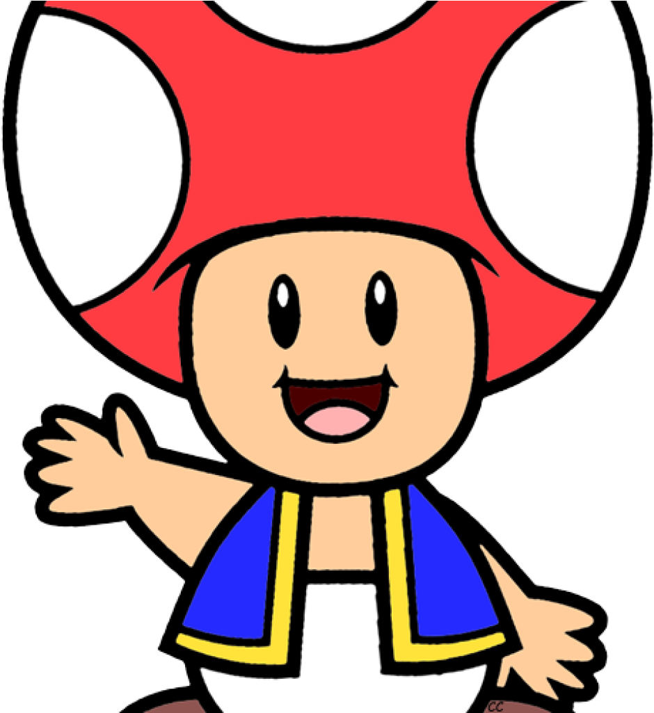 Download Graphic Royalty Free Stock Super Mario Clipart - Cartoon Toad ...