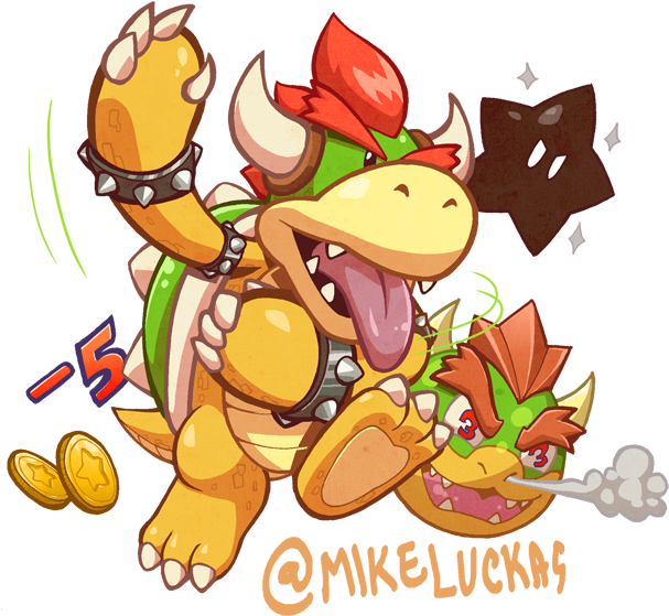 Download It's Kid Koopa For @classyraptor 's Mario Collab - Cartoon PNG ...