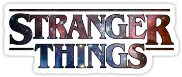Stranger Things Galaxy Words Stranger Things Logo, - Stranger Things ...