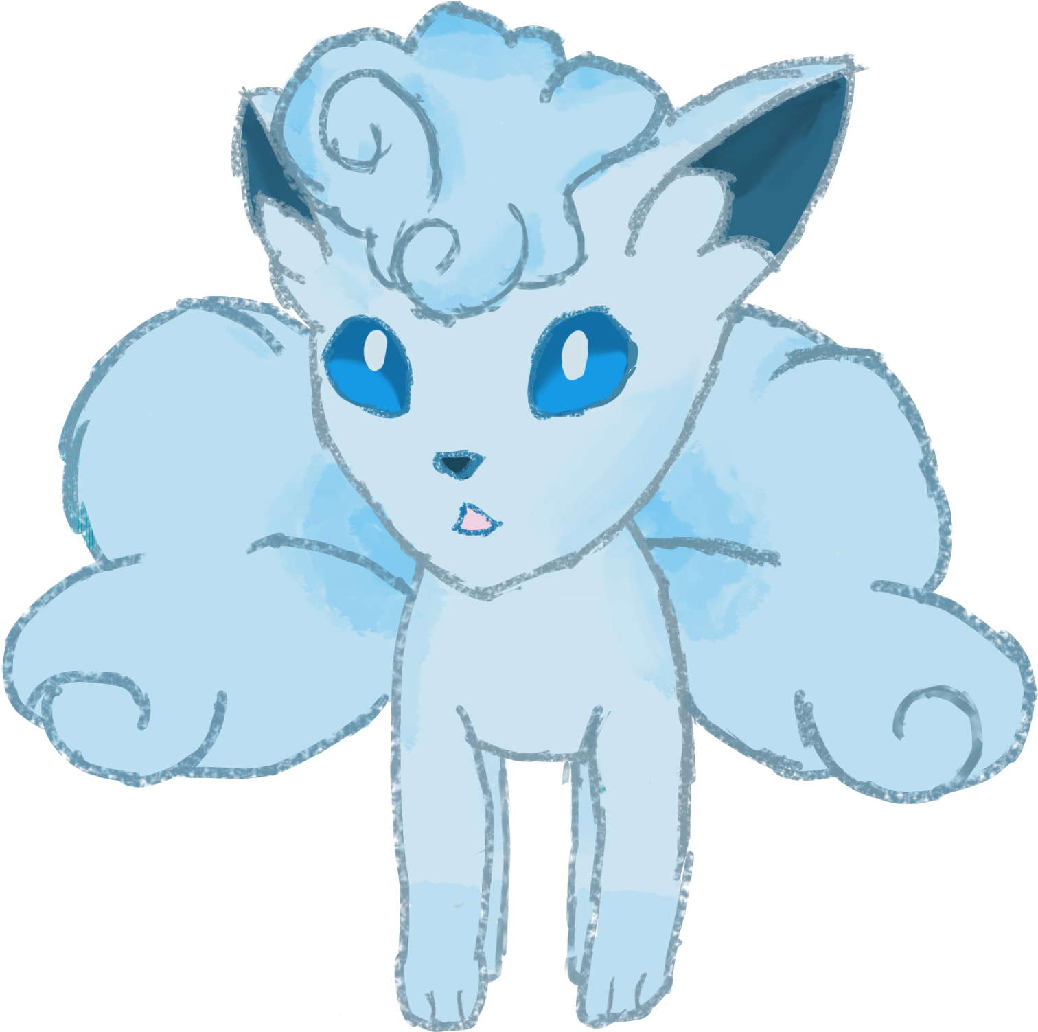Download Vulpix - Cartoon PNG Image with No Background - PNGkey.com