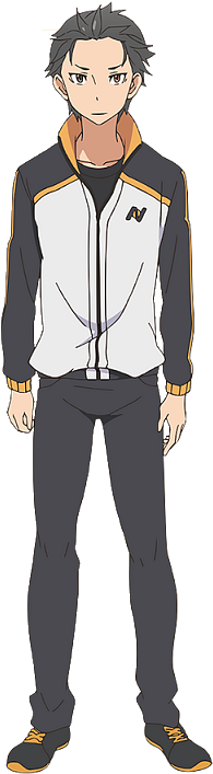Subaru Natsuki - Re Zero Natsuki Subaru Cosplay - Free Transparent PNG ...