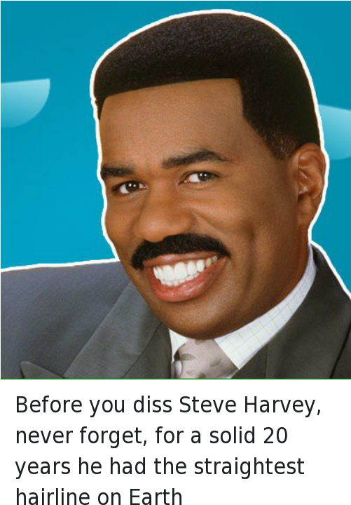 Steve Harvey Hairline