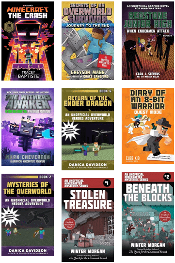 Download The Ultimate List Of Minecraft Chapter Books - Withers Awaken ...