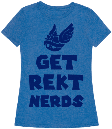 Download Get Rekt Nerds T-shirt - Áo Get Rekt PNG Image with No ...