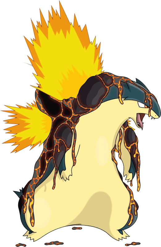 Download Mega Typhlosion Lava Pokédex - Pokemon Mega Typhlosion PNG ...