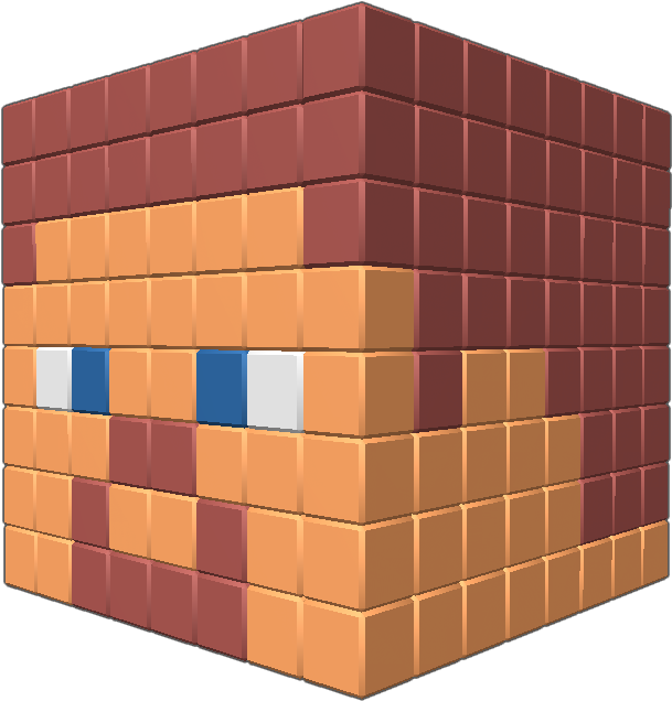 Steve Head From Minecraft Attach It To Anything If - Brickwork - Free ...