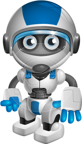 Download Robot Vector Cartoon Character Design By Graphicmama - Android ...