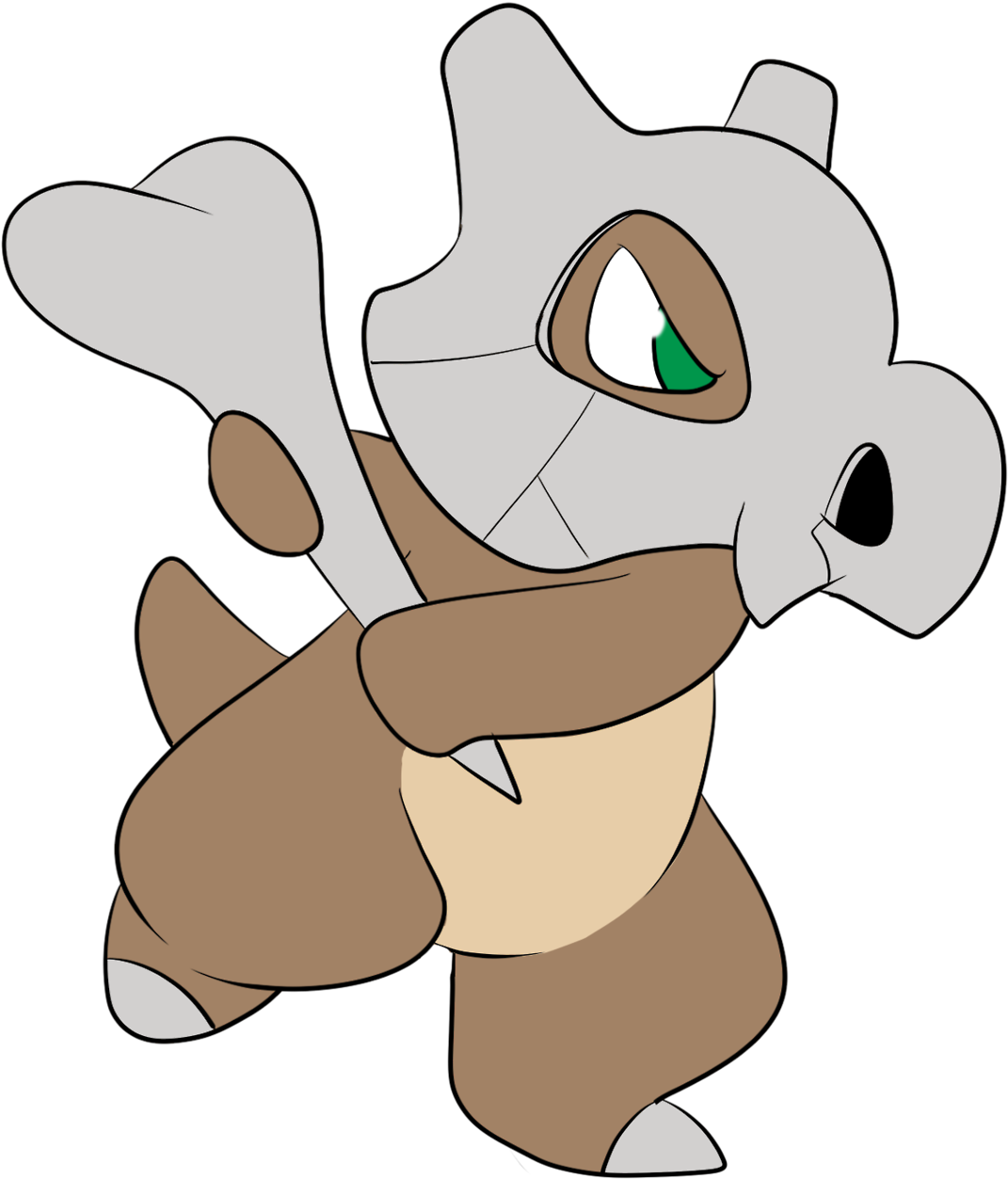 Download Pokemon Cubone Daily Pokemon Daily Cubone Tcg - Cartoon PNG ...