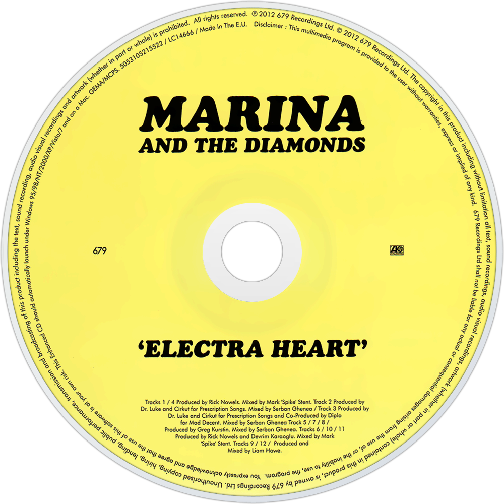 Marina And The Diamonds Electra Heart Cd