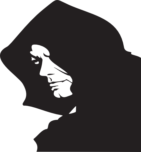 Monk Vector Hooded Figure Jpg Royalty Free Download - Hood Clip Art ...