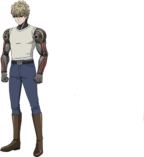 Genos Design 2 - Personagens One Punch Man - Free Transparent PNG ...