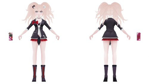 [super Danganronpa 2] Junko Enoshima - Junko Enoshima Model Mmd - Free ...