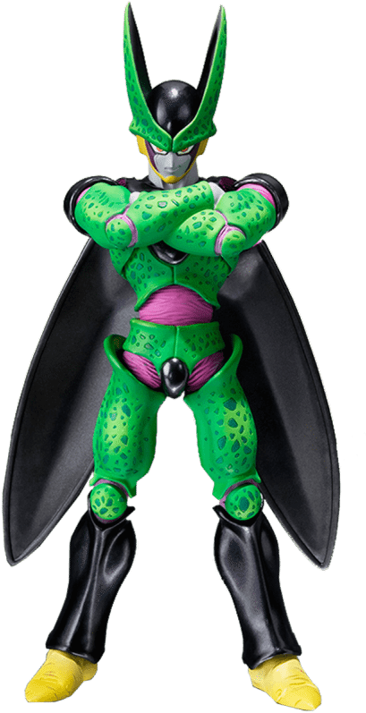 Boneco Perfect Cell - Bandai Dbz Perfect Cell Premium Color Sh Figuarts ...