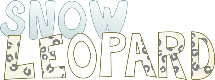 Download Snow Leopard Title - Snow Leopard The Words PNG Image with No ...