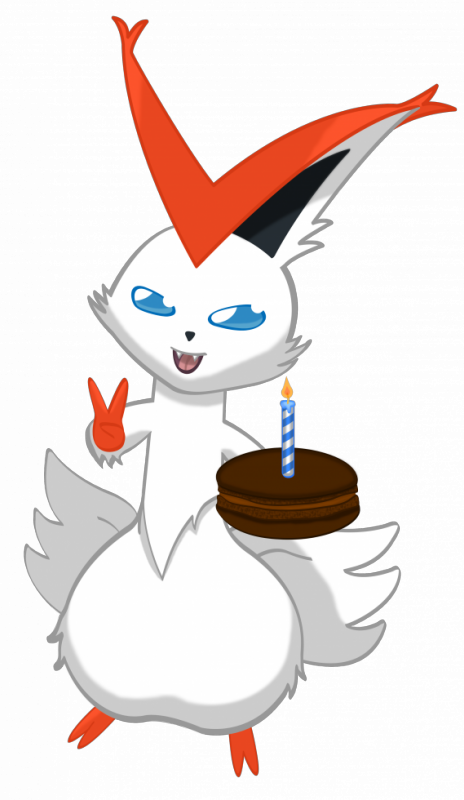 Download Victini Shiny - Cartoon PNG Image with No Background - PNGkey.com