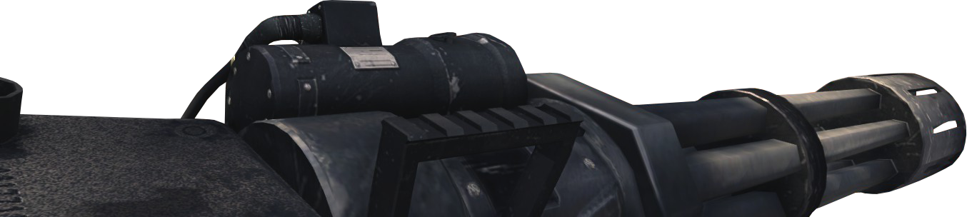 Download Minigun Side View Mw3 - Baggage PNG Image with No Background ...