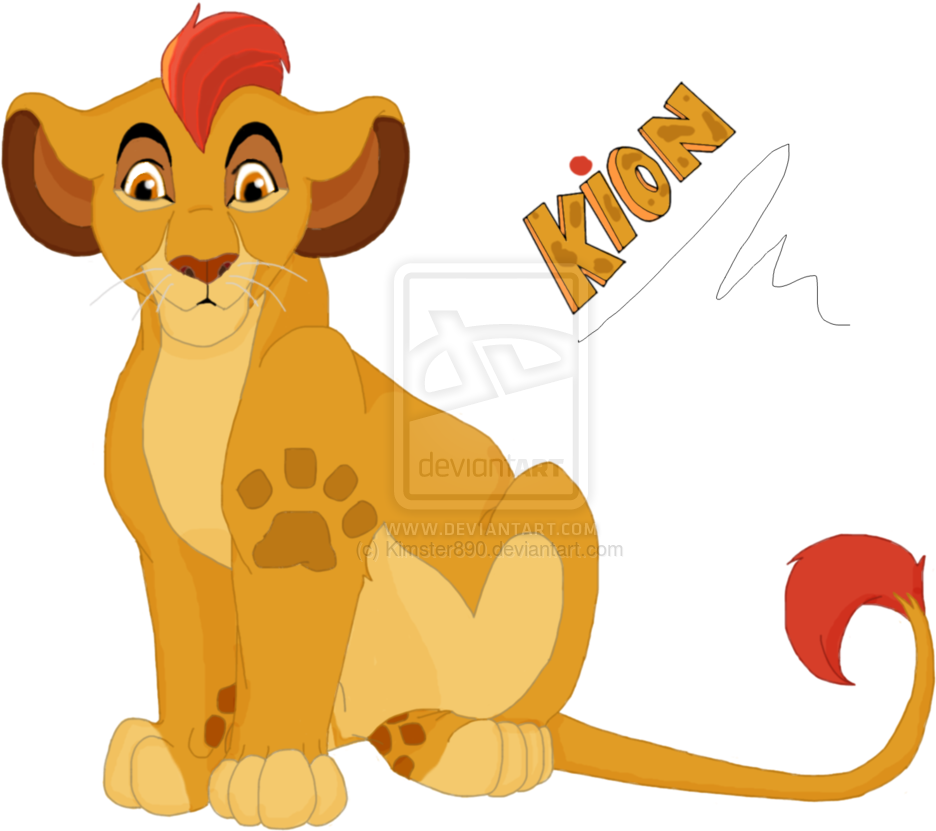 Download Kion The Lion Guard By Kimster890 - Kion PNG Image with No ...