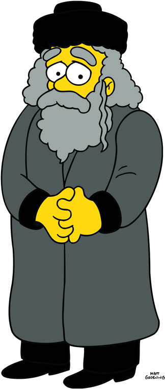 Download Hyman Krustofsky - Simpsons Rabbi Krustofski PNG Image with No ...