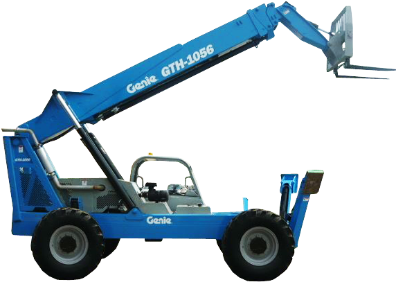 Download New Genie 1056 Telehandler - Genie Telehandler Png PNG Image ...