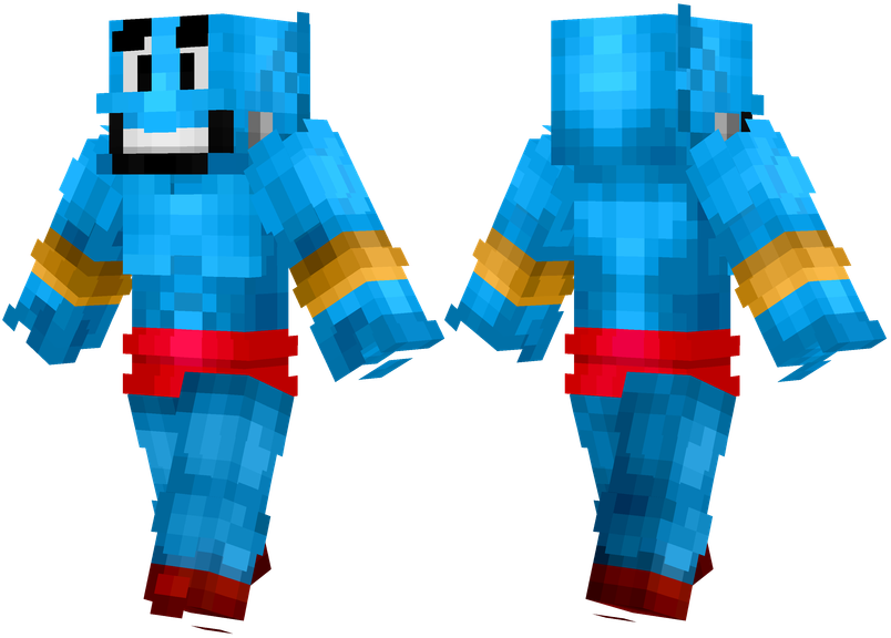 Download Genie - Genie Lamp Minecraft Skin PNG Image with No Background ...