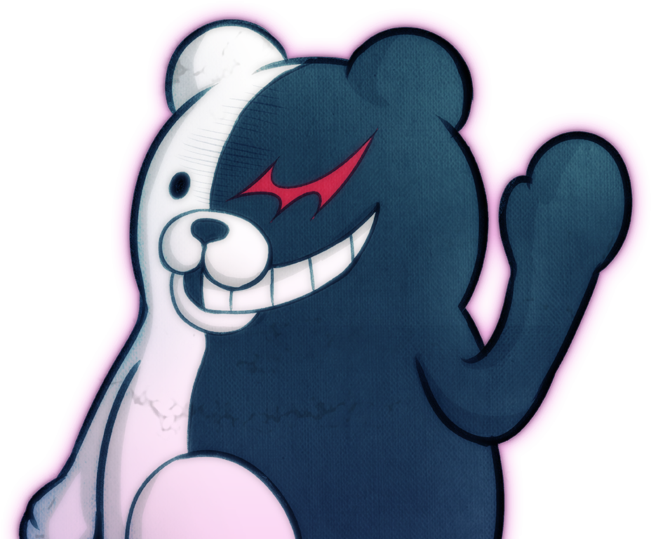 Download Danganronpa V3 Monokuma Consent Sprite - Monokuma Red And Blue ...