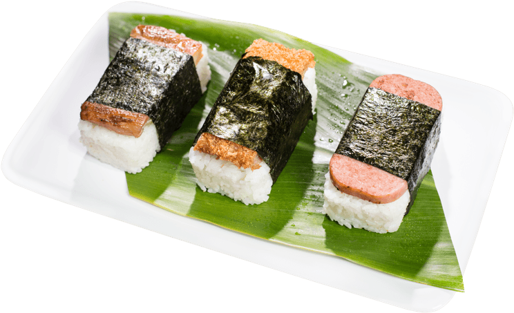 Download Bbq Chicken Musubi, Chicken Katsu Musubi, Spam Musubi - Spam ...