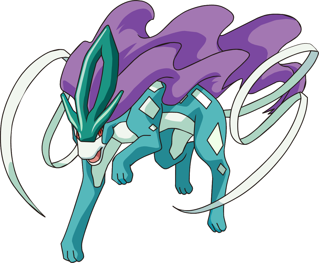 Download 245suicune Os Anime 2 - Suicune Pokemon PNG Image with No ...