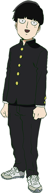 Mob Fullbody - Shigeo Kageyama - Free Transparent PNG Download - PNGkey