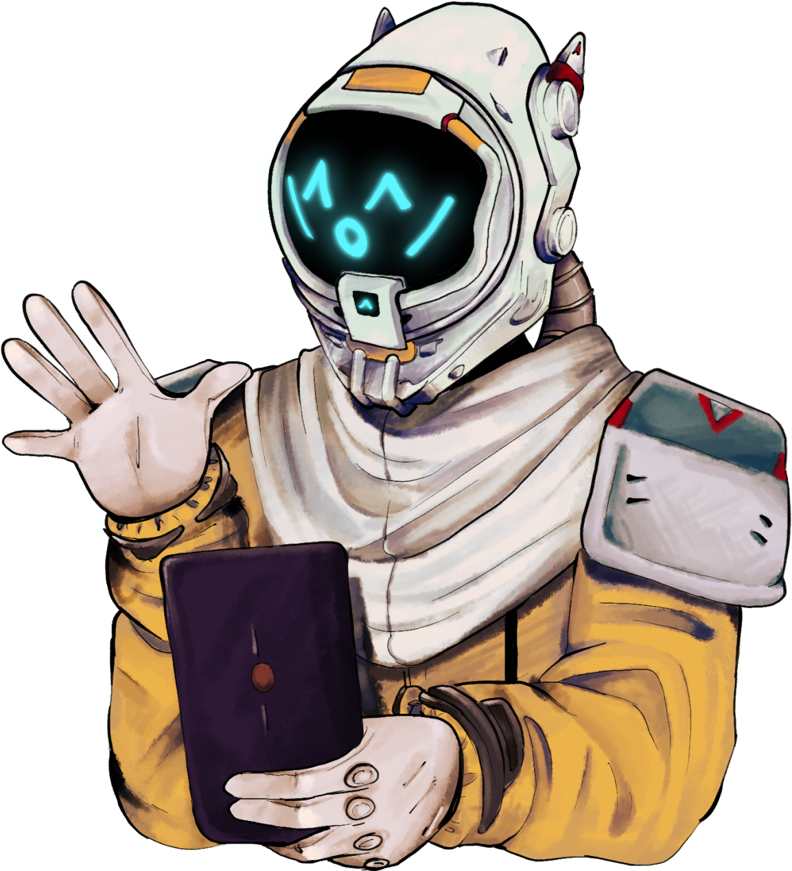 Download Drew A Korvax For My Thumbnail - No Man's Sky Korvax Png PNG ...